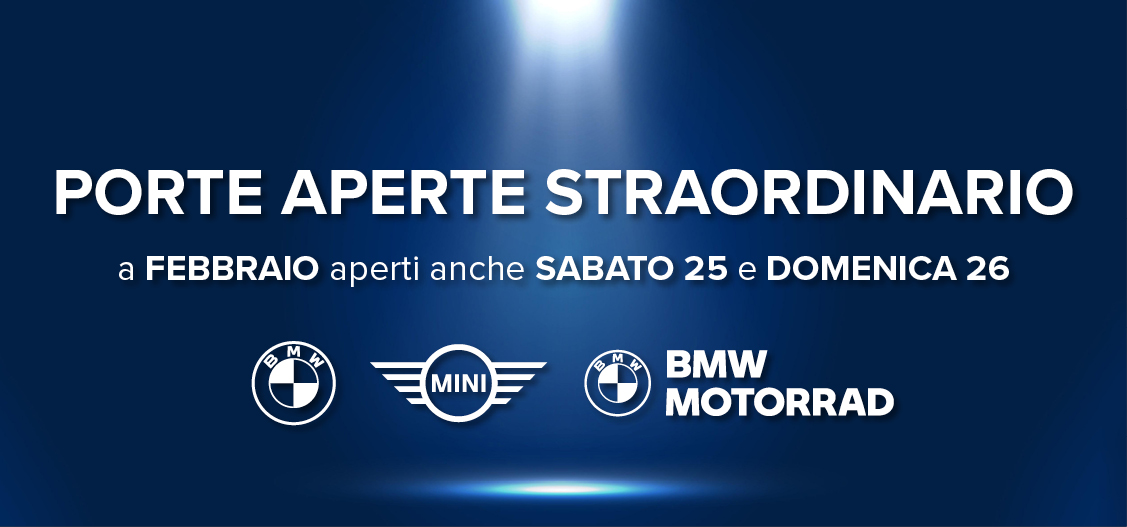 Le filiali Autotorino BMW, MINI e BMW Motorrad aperte anche domenica 26 ...